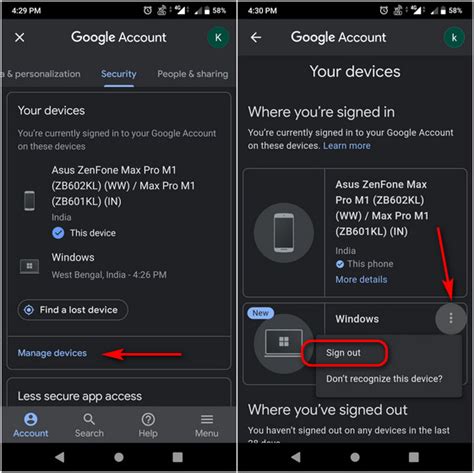 How To Sign Out Of One Google Account When Using Multiple Accounts Beebom