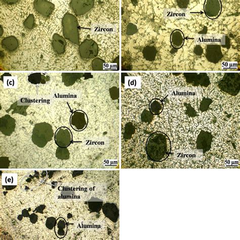 Optical Micrograph Of Composites A Composite A B Composite B C