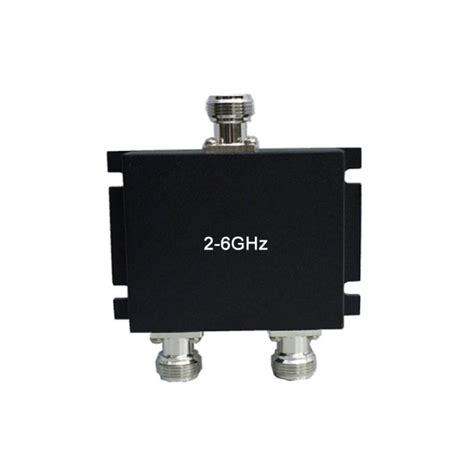 GHz Way Microstrip Power Divider RF Power Splitter With N Female Connectors Applied To Wifi