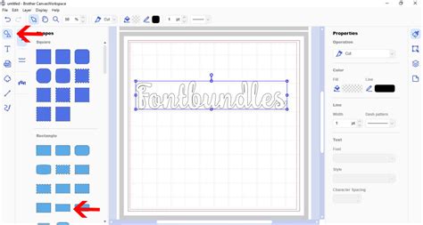 Welding Words And Frames In Brother Scan And Cut Canvas Workspace