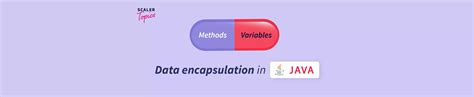 Encapsulation In Java Scaler Topics