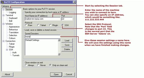 Configuring PuTTY A Step By Step Guide