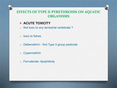 Structure And Toxicity Of Pyrethroid Slideshare Pptx