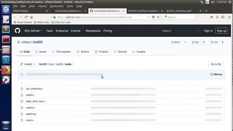 Lab06 Seed 10 Buffer Overflow Vulnerability Lab I Youtube