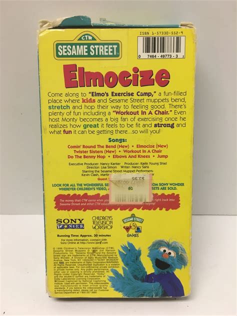 Elmocize Vhs Elmocize Promo 2000