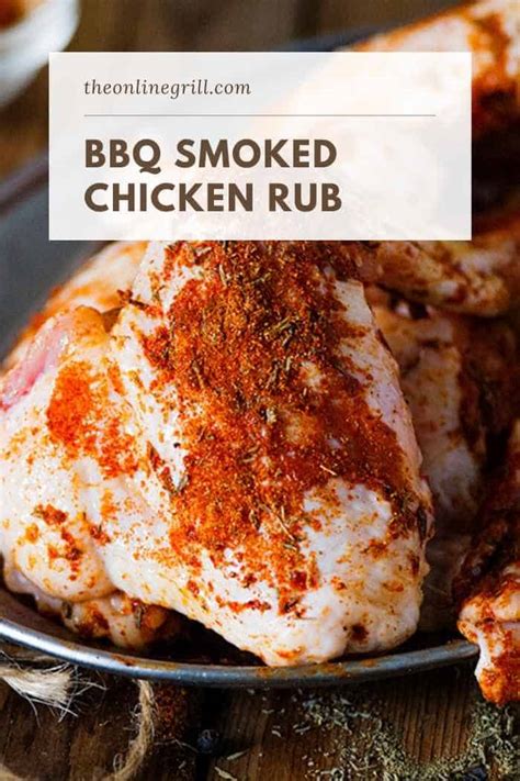 Smoked Chicken Rub [easy Bbq Dry Rub Seasoning]