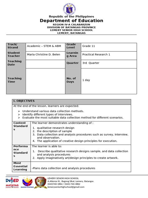 Data Collection And Analysis Procedure 2 Pdf Survey Methodology Sampling Statistics