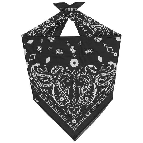 Tec Paisley Black Bandana By Had 1695