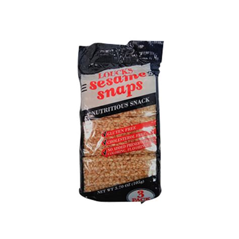 Loucks Sesame Snaps 3 Oz Delivery Or Pickup Near Me Instacart