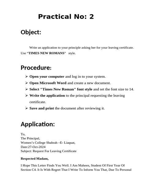 Practical No 2 Computer Pdf
