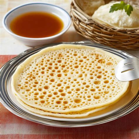 Beghrir Marocain Les Crêpes Aux Mille Trous Traditionnelles Mes