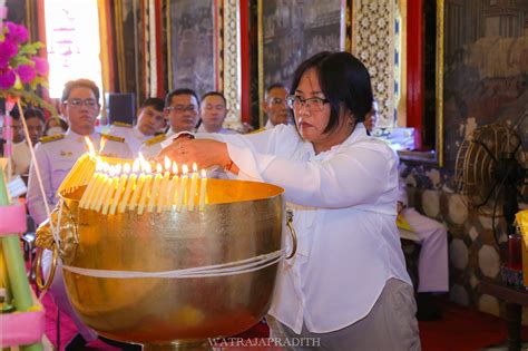 วัดราชประดิษฐสถิตมหาสีมาราม พระบาทสมเด็จพระเจ้าอยู่หัว ทรงพระมหากรุณาโปรดเกล้าฯให้ การจัดพิธี