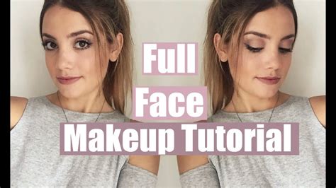 Full Face Makeup Tutorial Step By Step Pictures Saubhaya Makeup