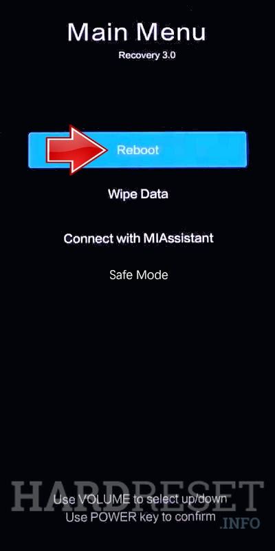 Hard Reset REDMI C