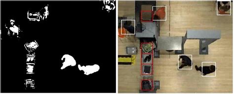 A Foreground Extracted From The Image B Classification Of