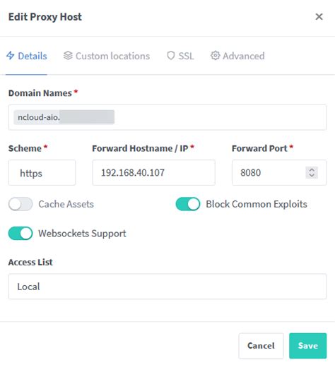 After Initialize All Container No Connection To Nextcloud Is Possible Docker Compose Nginx