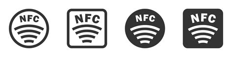 Premium Vector Vector Illustration Of Nfc Icons Depicting The Nfc Symbol In Different Styles