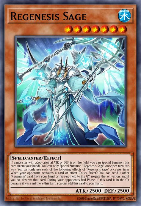 Regenesis Sage Yu Gi Oh Card Database Ygoprodeck