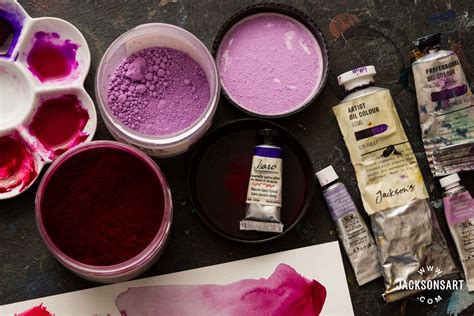 Pigment Colour Index Violet Pigments Jacksons Art Blog