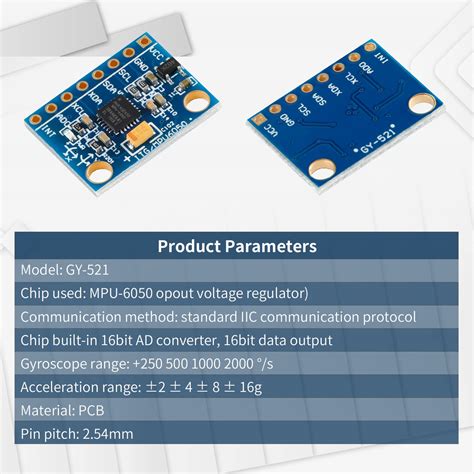 Ec Buying Gy 521 Mpu6050 3 Axis Accelerometer Gyroscope