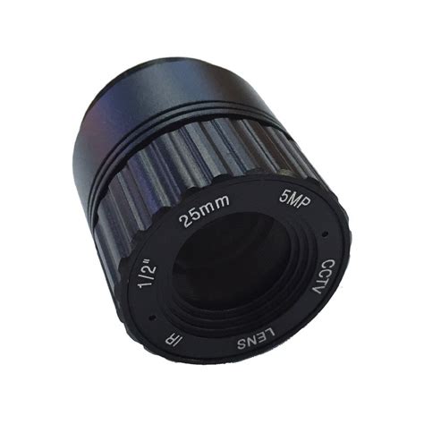 Hd 5mp 25mm Cctv Lens 12 Fixed Iris Ir Infr Grandado