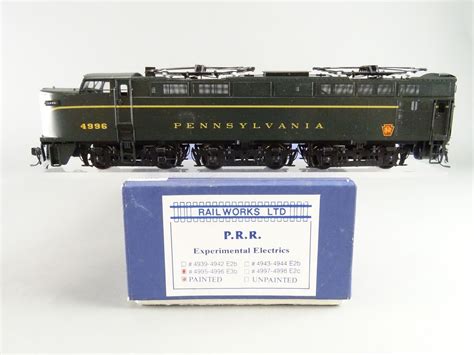 Ho Brass Model Railworks Prr Pennsylvania E3b Experimental Electric 4996 F P