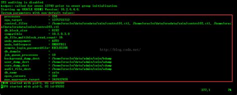 oracle参数文件恢复 csdn博客