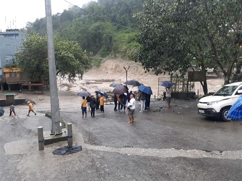 Sikkim Cloudburst Five Dead And 23 Missing In Northeast India