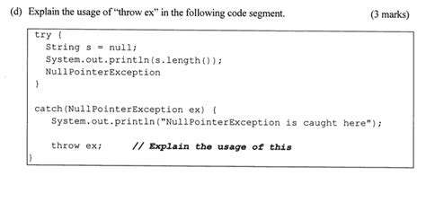Solved Question A3 A When Programming With Java Most