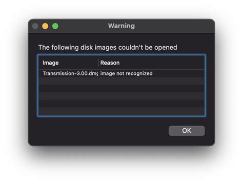 Image Not Recognized Error Macbook Pro M1 Big Sur · Issue 1598