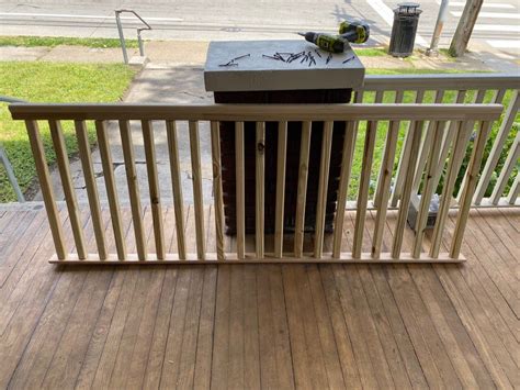 How To Build Porch Rails Storables