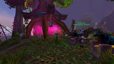 Red Cow Rise The Tree Of Darnassus Ruttheran Village Temple Of The Moon