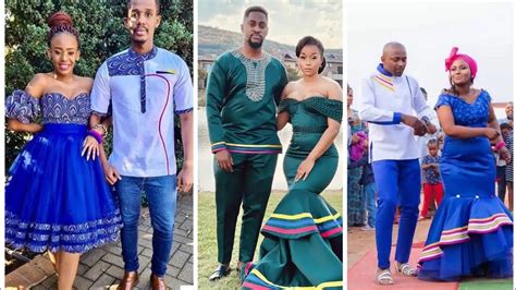 Traditional Wedding Matching African Outfits For Couples