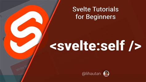 Svelte Tutorial For Beginners Svelte Self YouTube