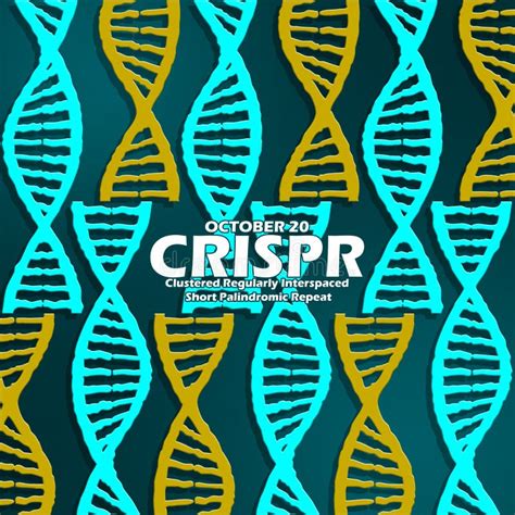 World Crispr Clustered Regularly Interspaced Short Palindromic Repeat Day On October 20 Stock