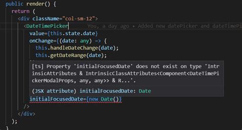 Property Initialfocuseddate Does Not Exist On Type · Issue 637 · Muimaterial Ui Pickers