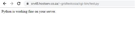 Cpanel Running Python Scrips 1 Grid Knowledge Base