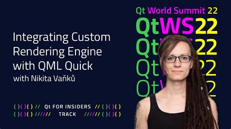 Integrating Custom Rendering Engine With QML Quick QtWS22 YouTube