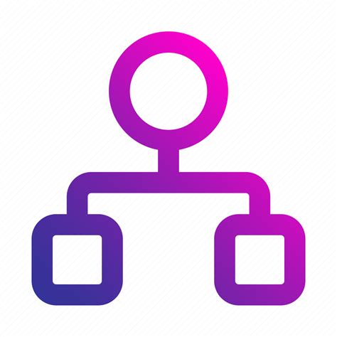 structure hierarchy framework organization web hosting icon