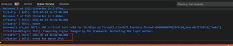 Dart Flutter Calendar Events Being Displayed In The Same Day Stack
