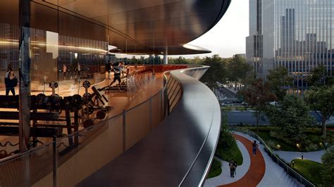 Mad Designs Undulating Cloud 9 Sports Center For Shijiazhuang