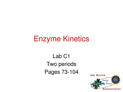 PPT Enzyme Kinetics PowerPoint Presentation Free Download ID
