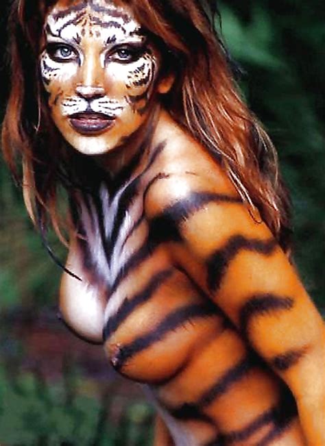 Artful Art Of Body Art Painting Porn Pictures XXX Photos Sex Images PICTOA
