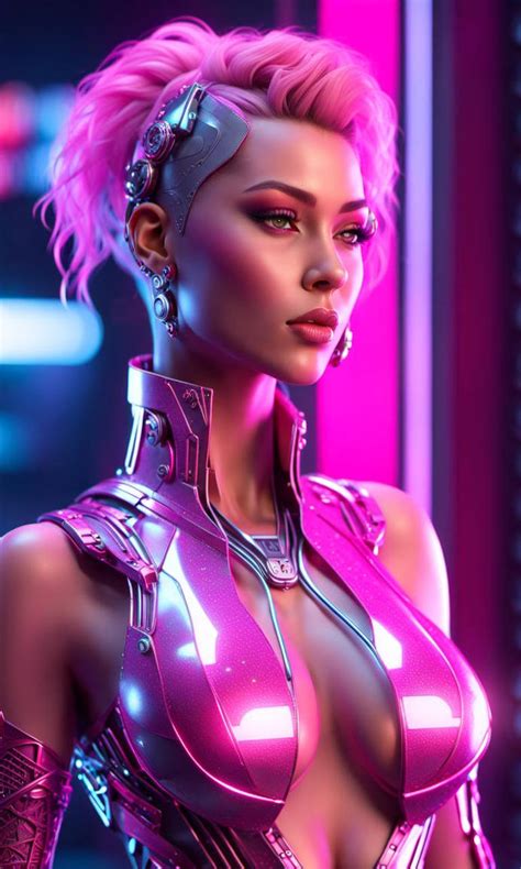 Pink Cyborg 38 By Catmanduu On Deviantart