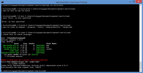 Owa Yeoman Generator Webpack Error Software Openmrs Talk