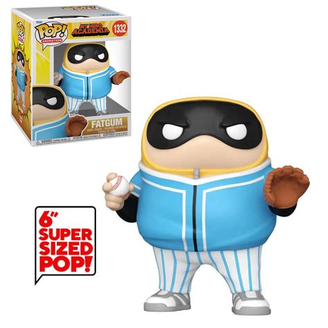 Pop Funko My Hero Academia Fatgum Baseball Mha Mcfly