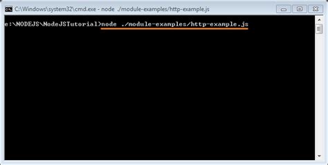 NodeJS Modules Tutorial With Examples O7planning Org