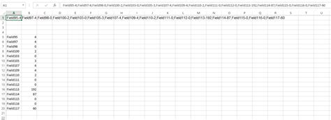 Vba Excel Split One Cell Into Other Specific Cells Based On The