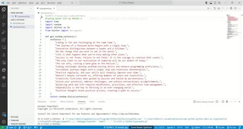 Completed Python Development Project With Coderscave Rohini Sivapalan