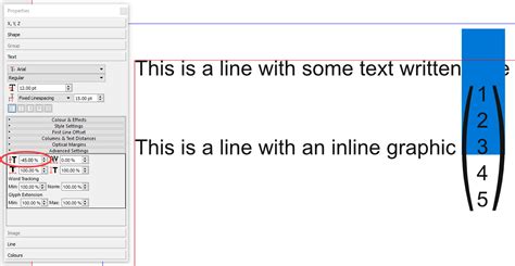 Typesetting Vertically Center Text On Line With Inline Graphic In Scribus Graphic Design